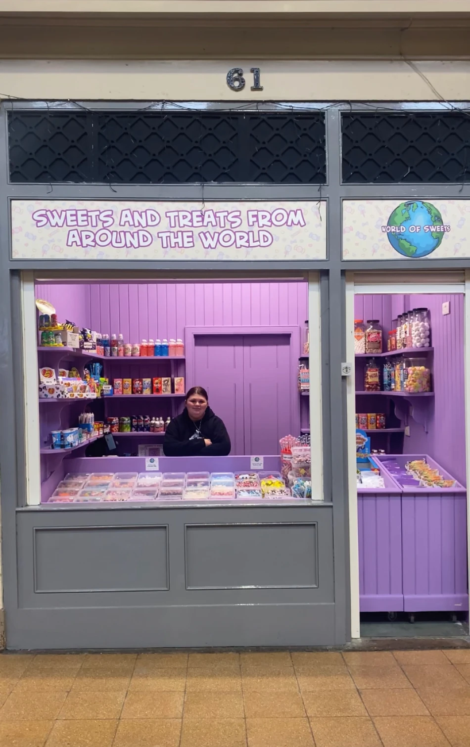 World of sweets store